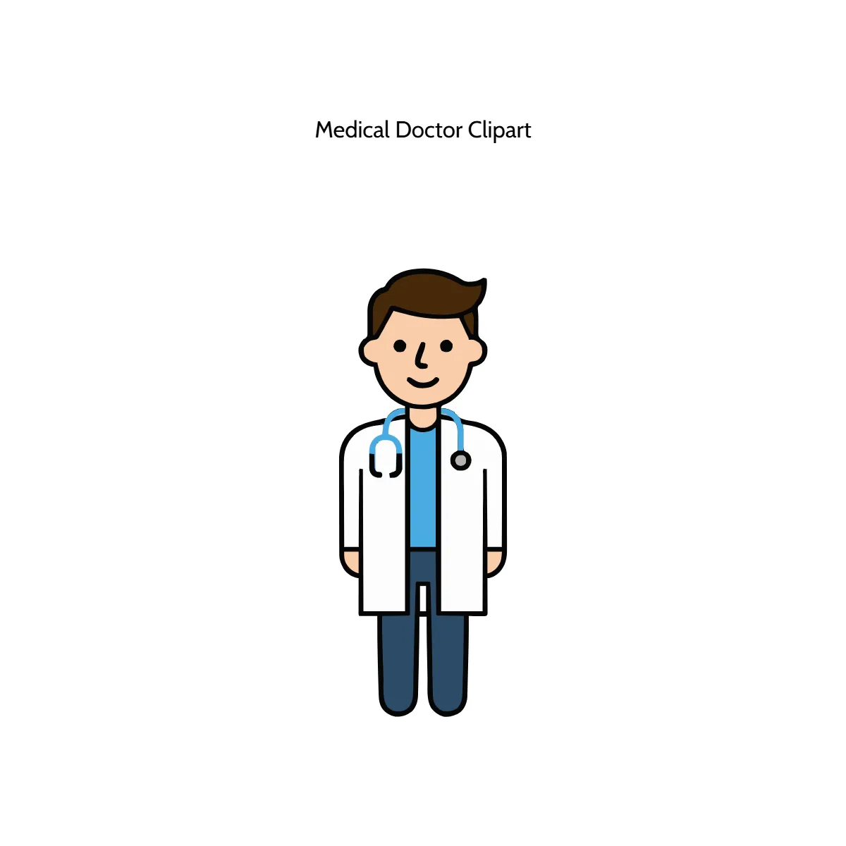 Free Medical Doctor Clipart Template to Edit Online