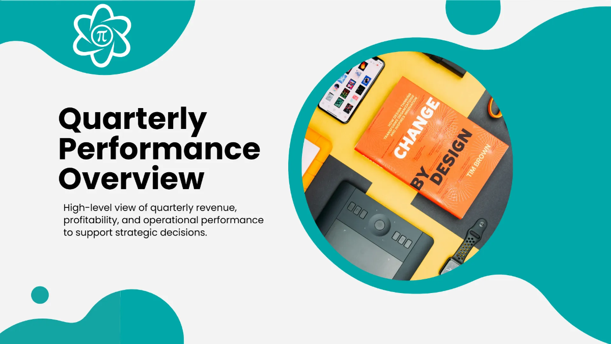 Free Quarterly Performance Presentation Template to Edit Online