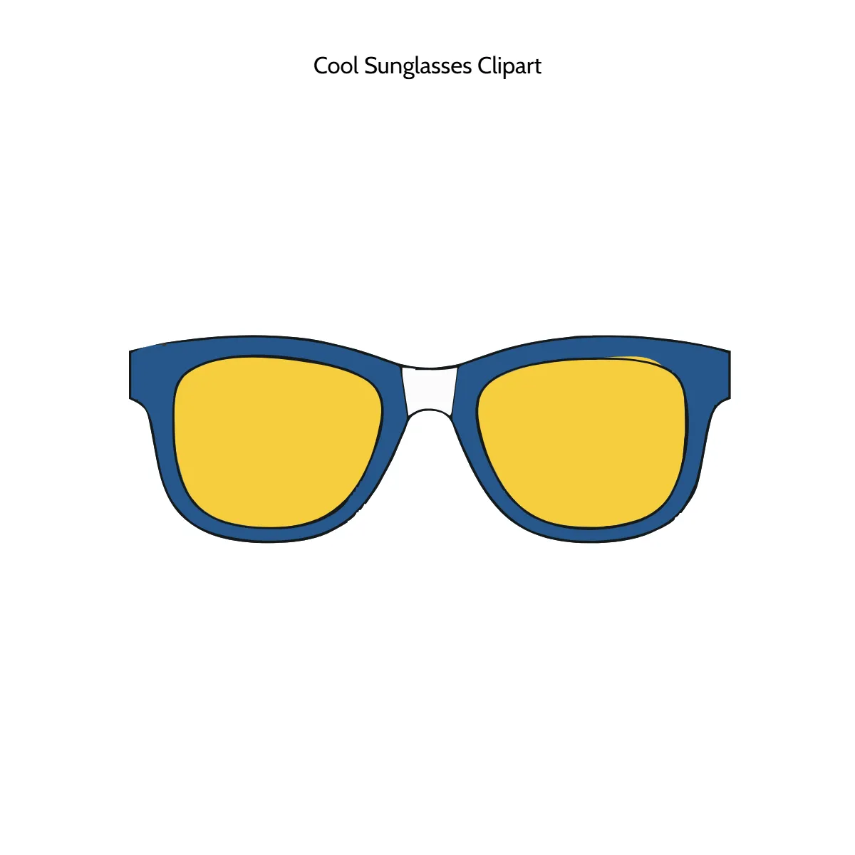 Free Cool Sunglasses Clipart Template to Edit Online