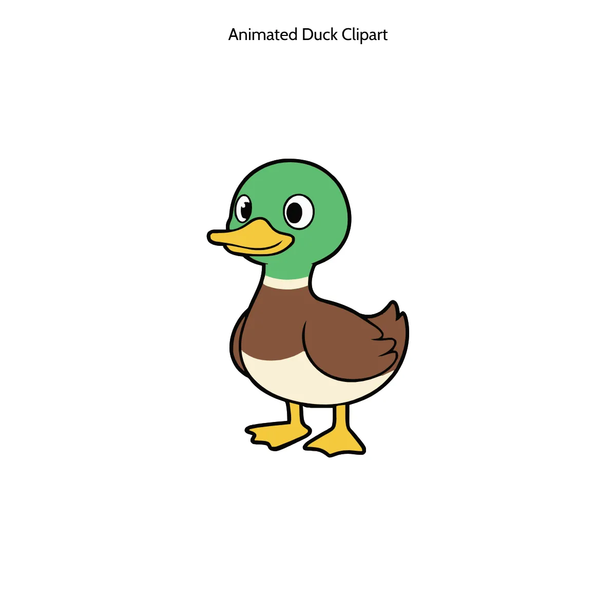 Free Animated Duck Clipart Template to Edit Online