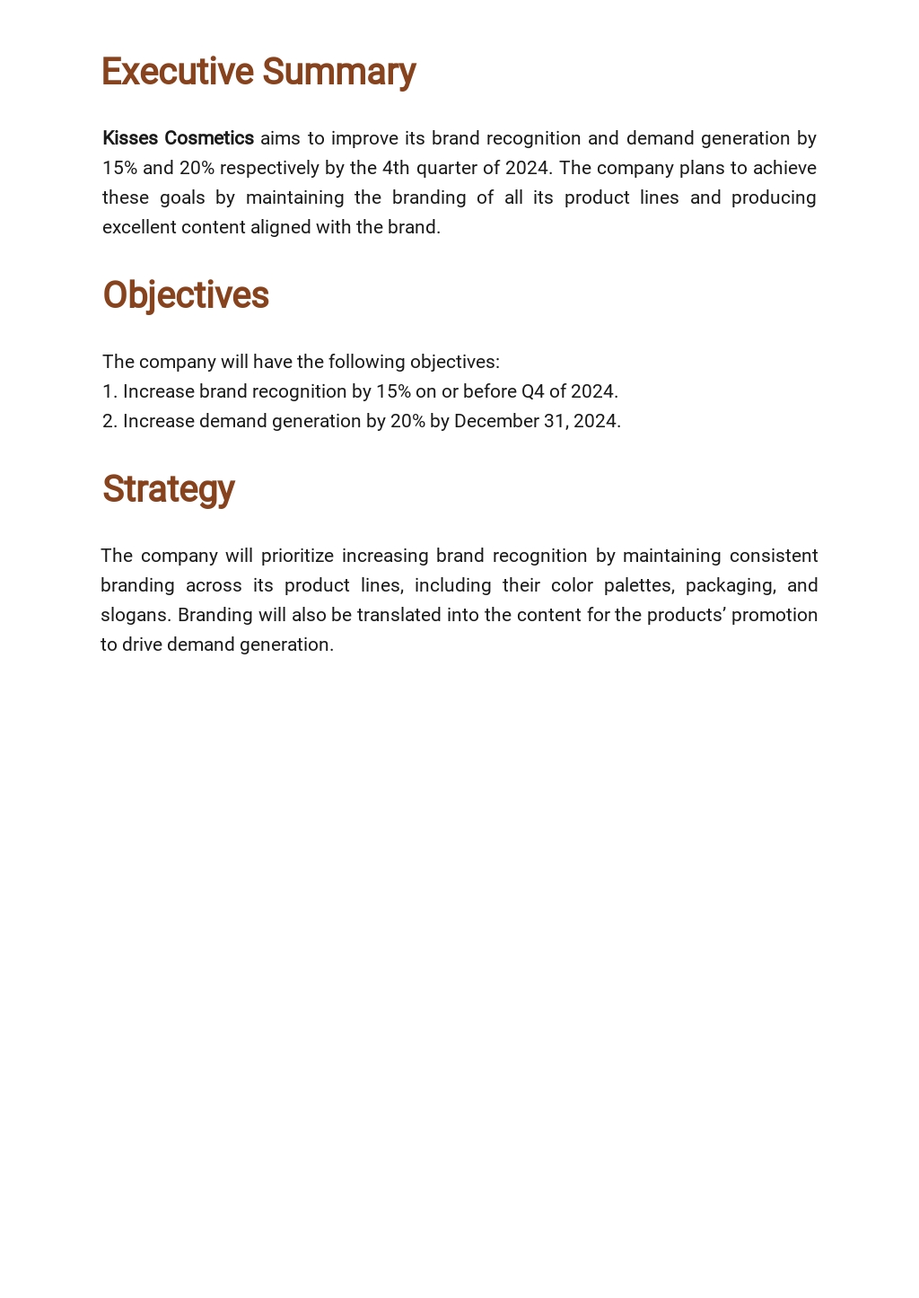 Strategic Communication Plan Template [Free PDF] - Word | Google Docs l PDF