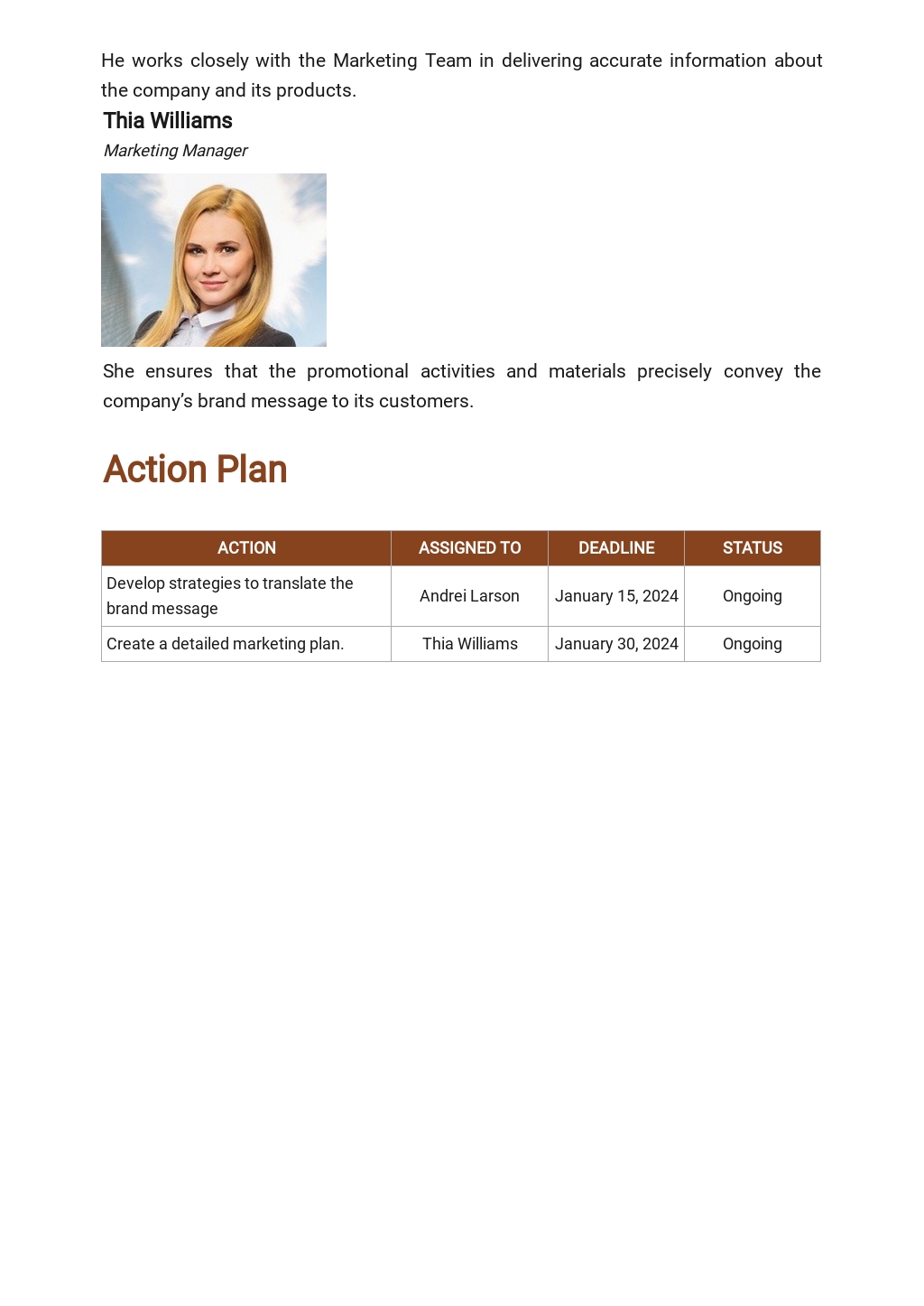 Strategic Communication Plan Template [Free PDF] - Word (DOC) | Google Docs