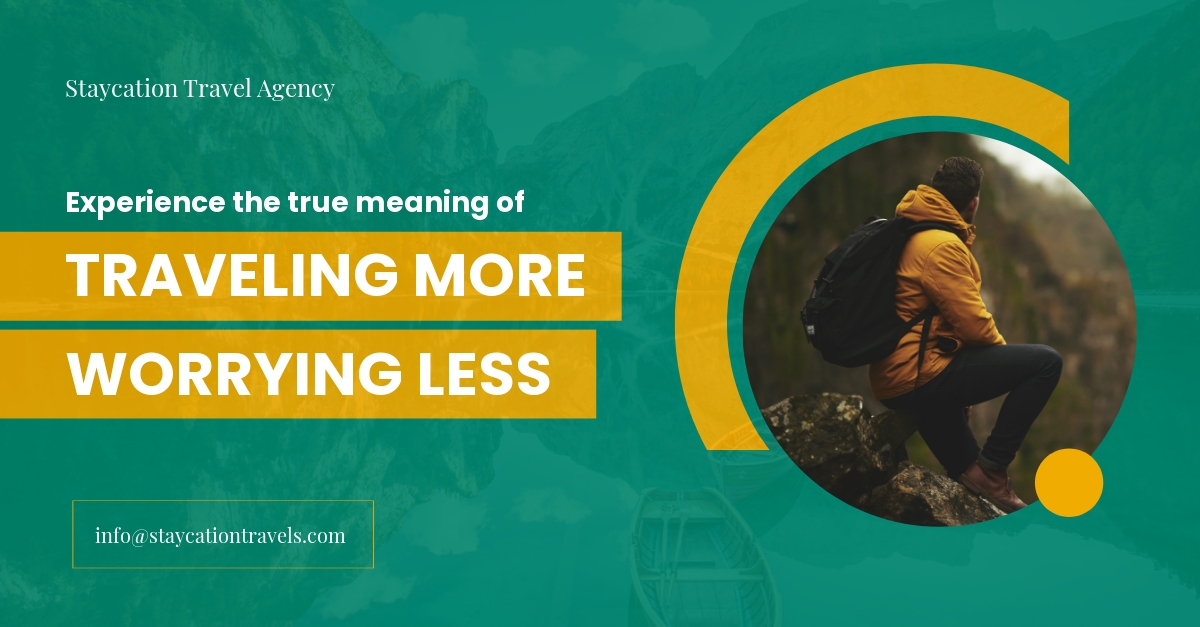 Free Travel Services LinkedIn Single Image Ad Template