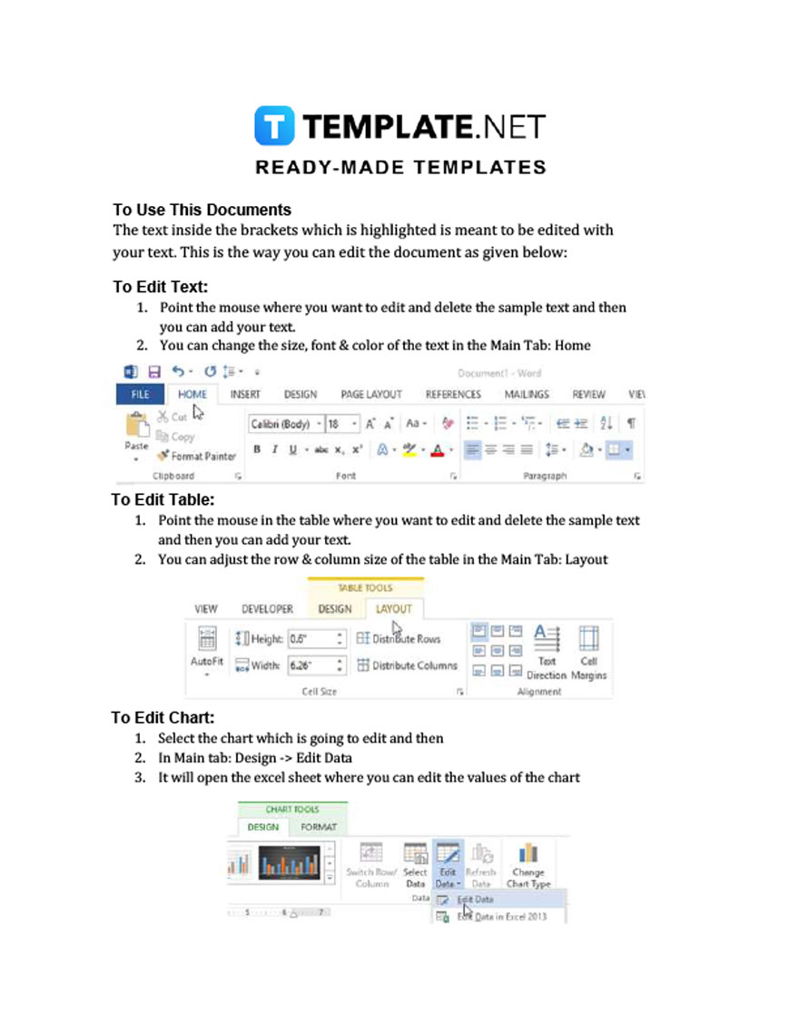 Committee Board Report Template - Google Docs, Word | Template.net
