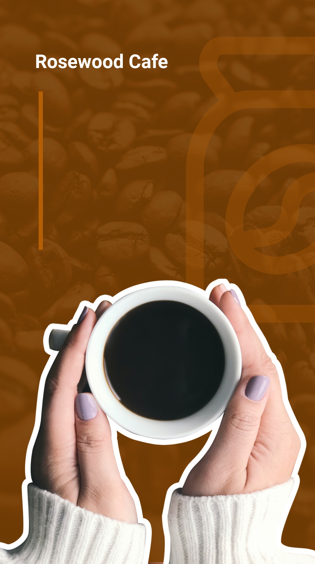 Free Cafe Facebook Story Template Template