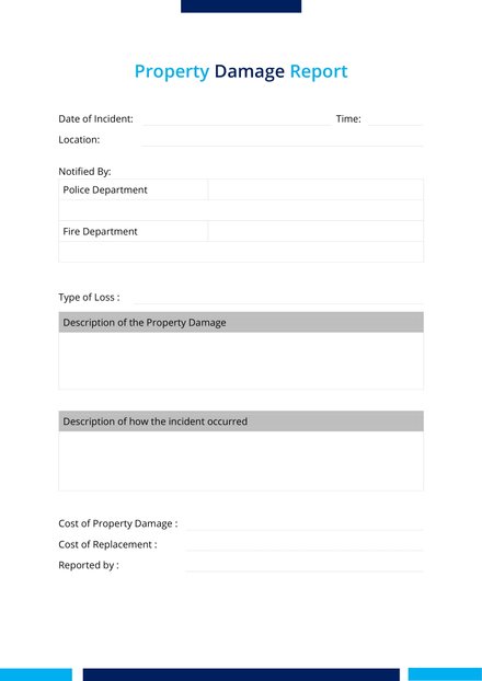 Property Handover Report Template in Microsoft Word, Apple Pages, PDF ...