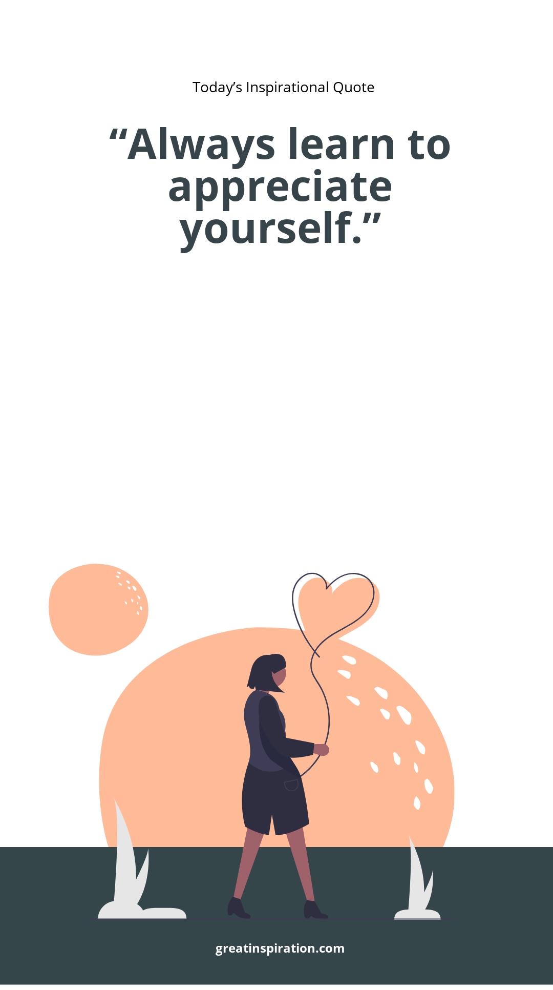 Free Inspirational Quote Snapchat Geofilter Template Template