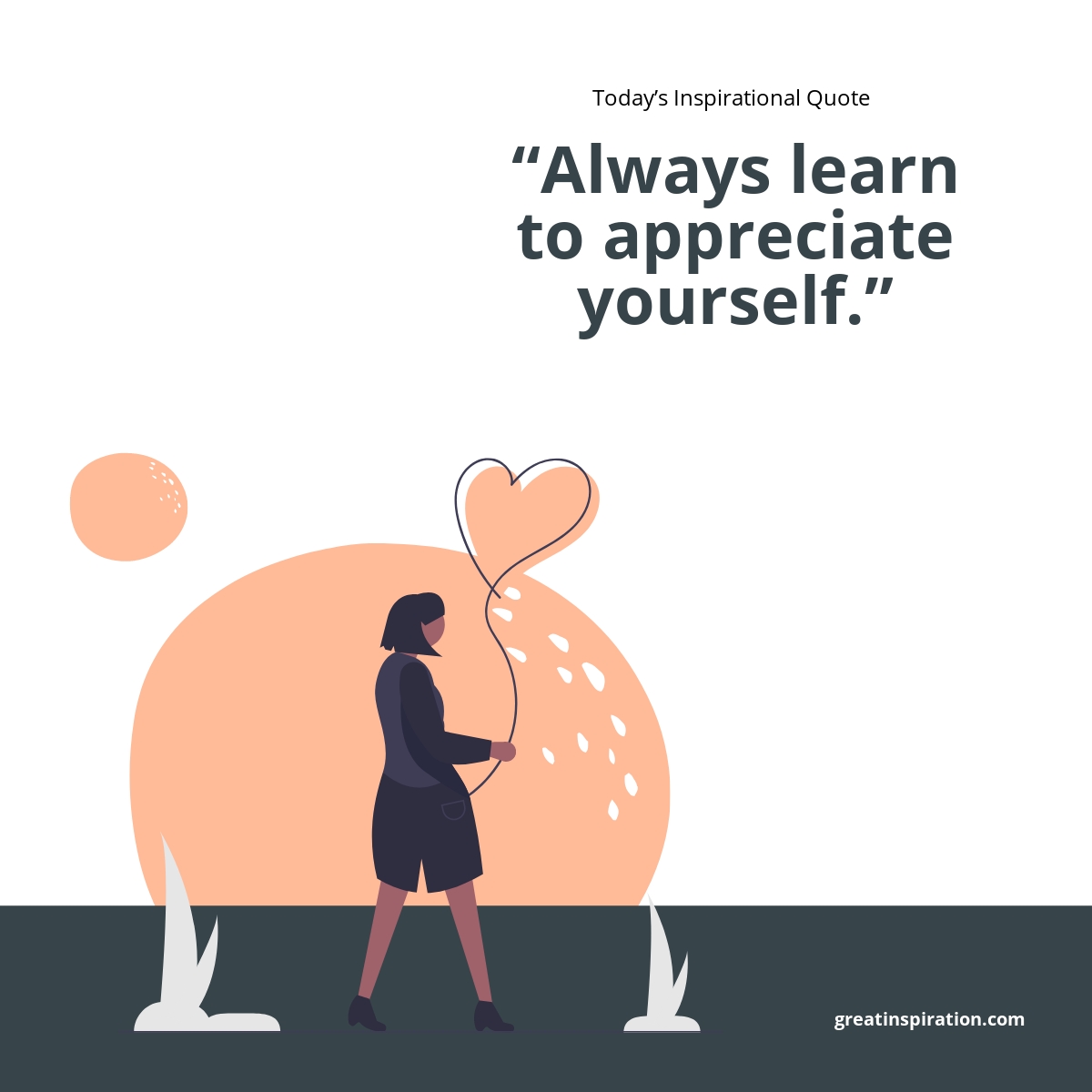 Free Inspirational Quote Linkedin Post Template Template