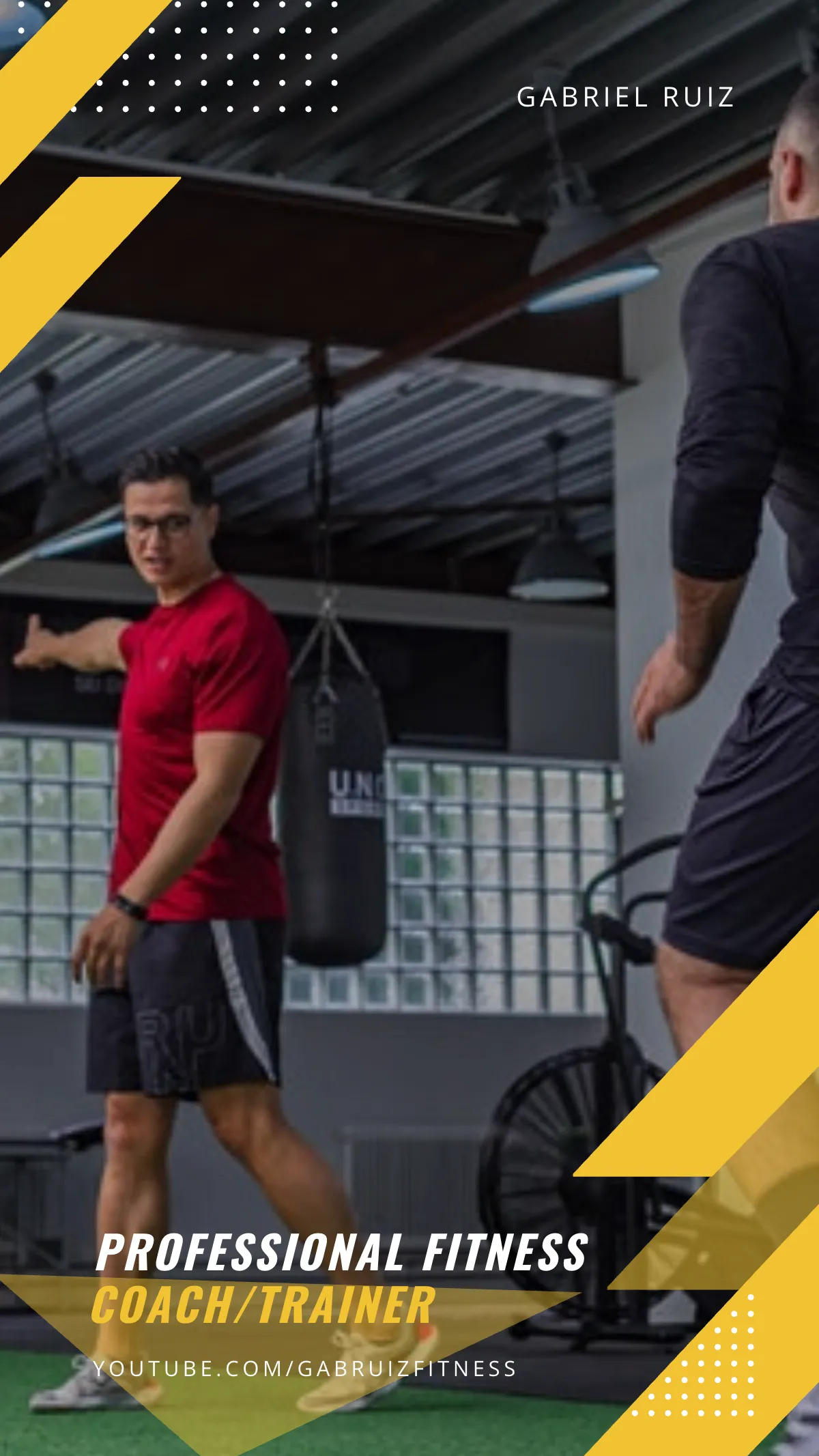 Personal Trainer Facebook Post Template PSD Template