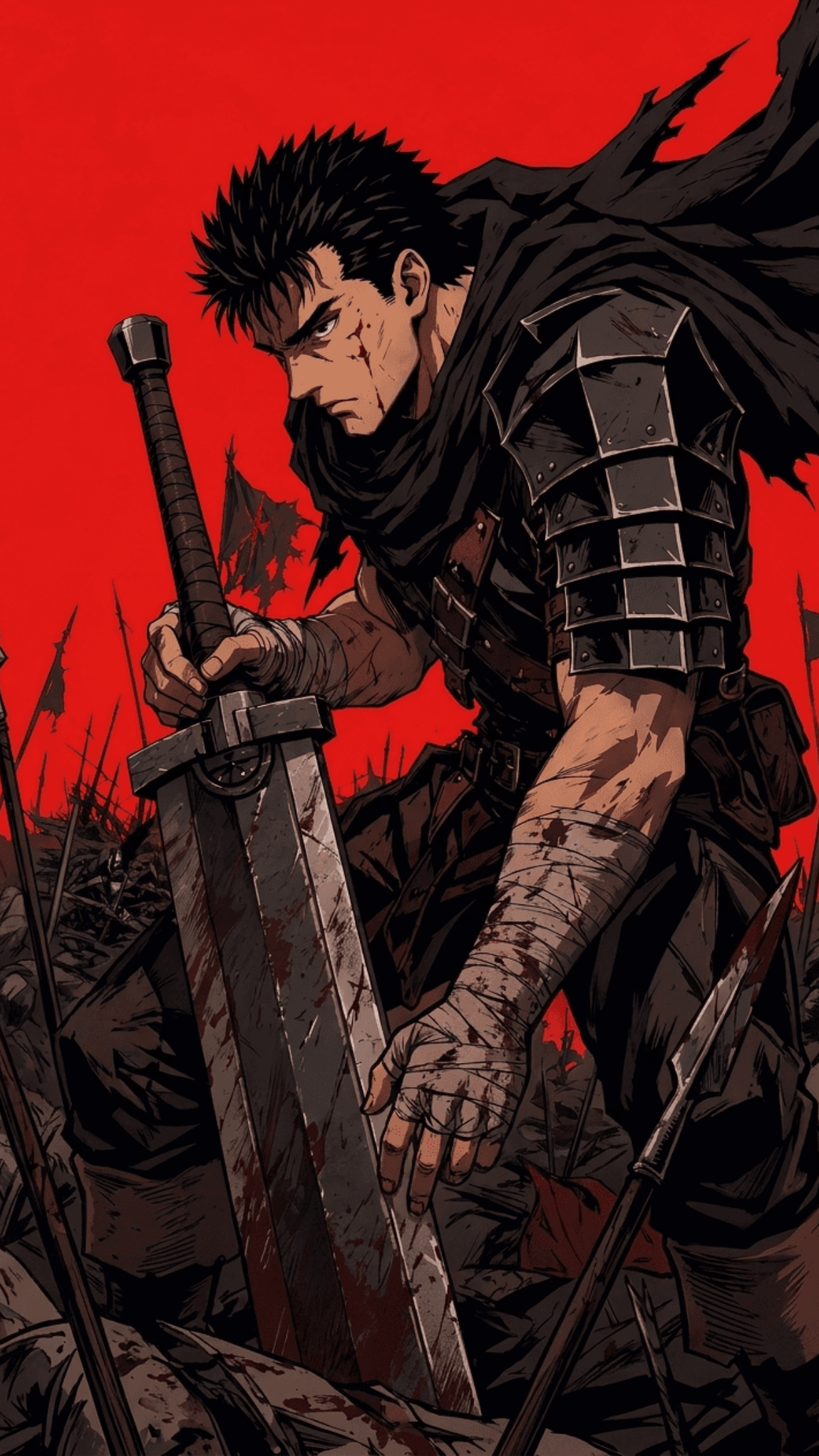 Free Berserk Anime Template to Edit Online