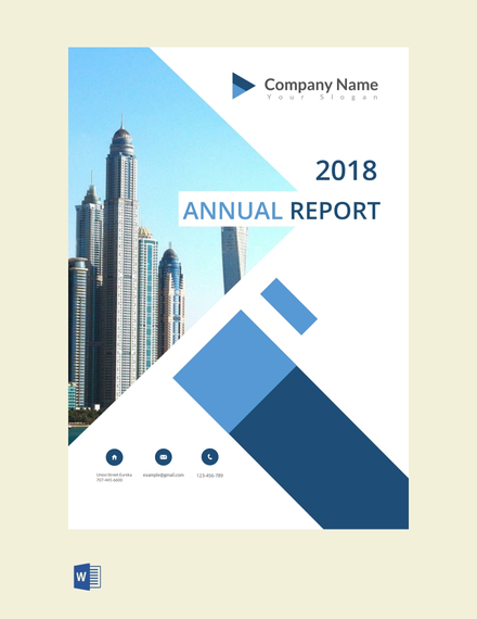 Business Report Cover Page Template Google Docs Word Template