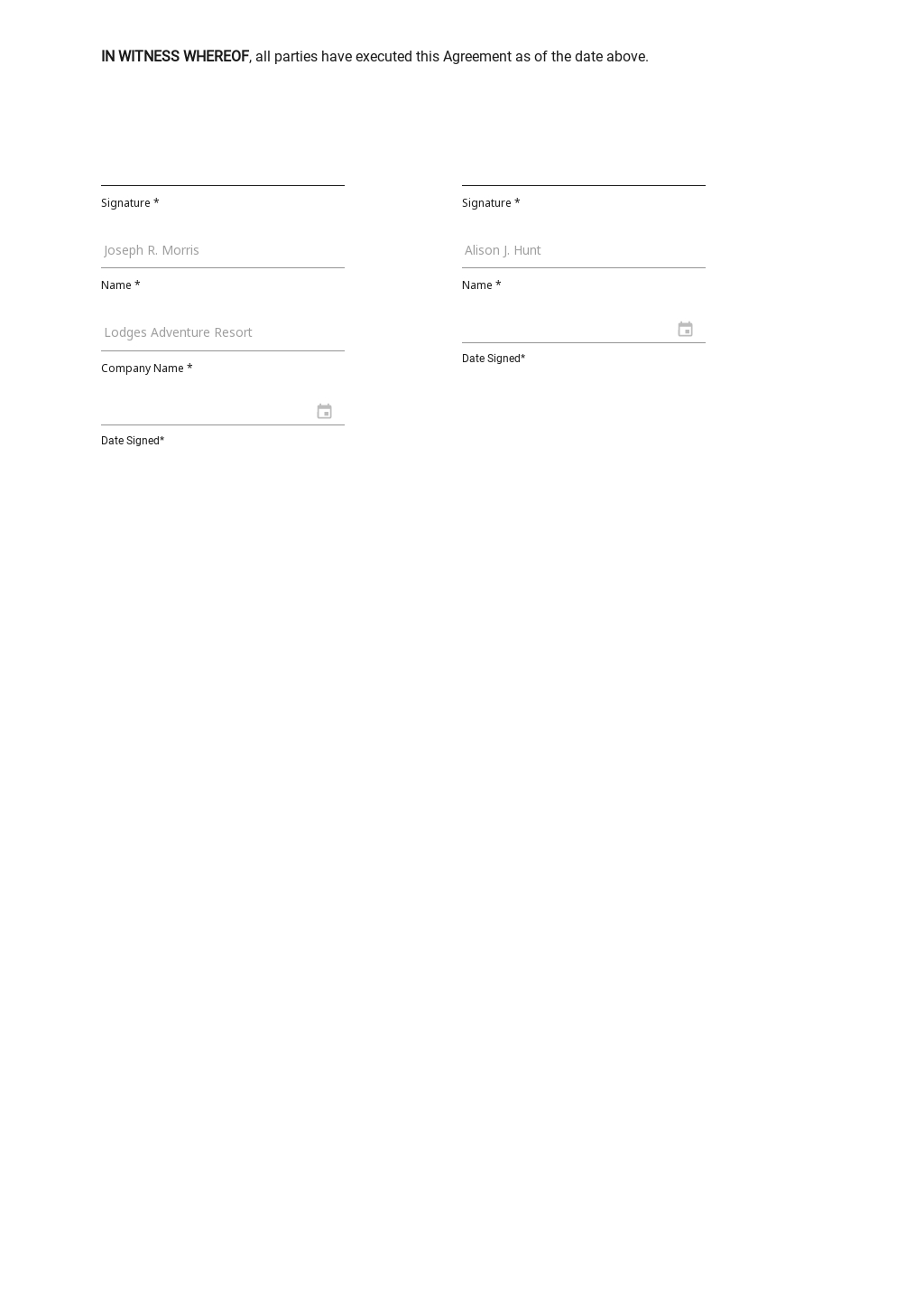 Waiver And Release Agreement Template - Google Docs, Word | Template.net