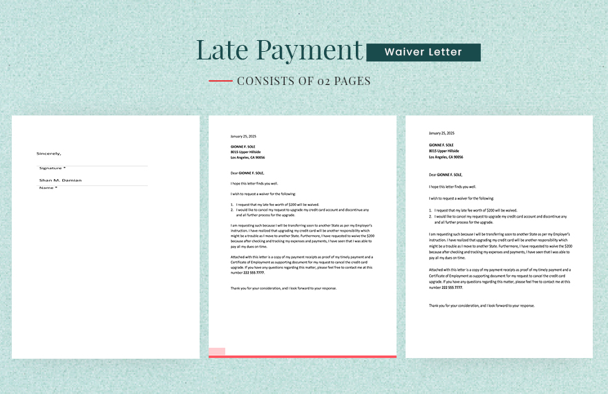 Payment Templates In Google Docs FREE Download Template