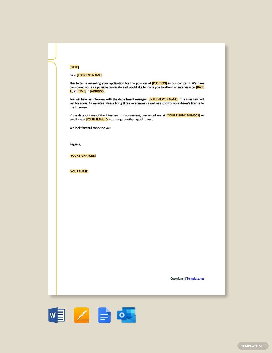 Invitation Format Templates Design Free Download Template