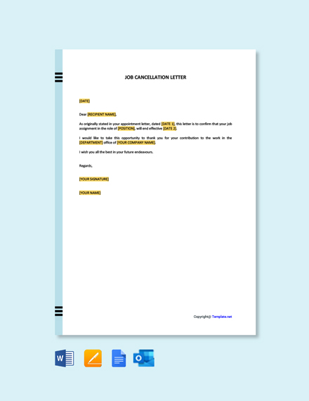 FREE Union Membership Cancellation Letter Template - Word | Google Docs | Apple Pages | Outlook ...
