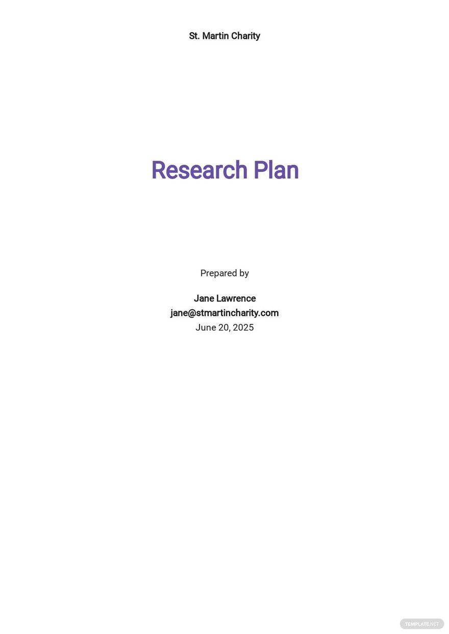 10+ FREE Research Plan Templates [Edit & Download] | Template.net