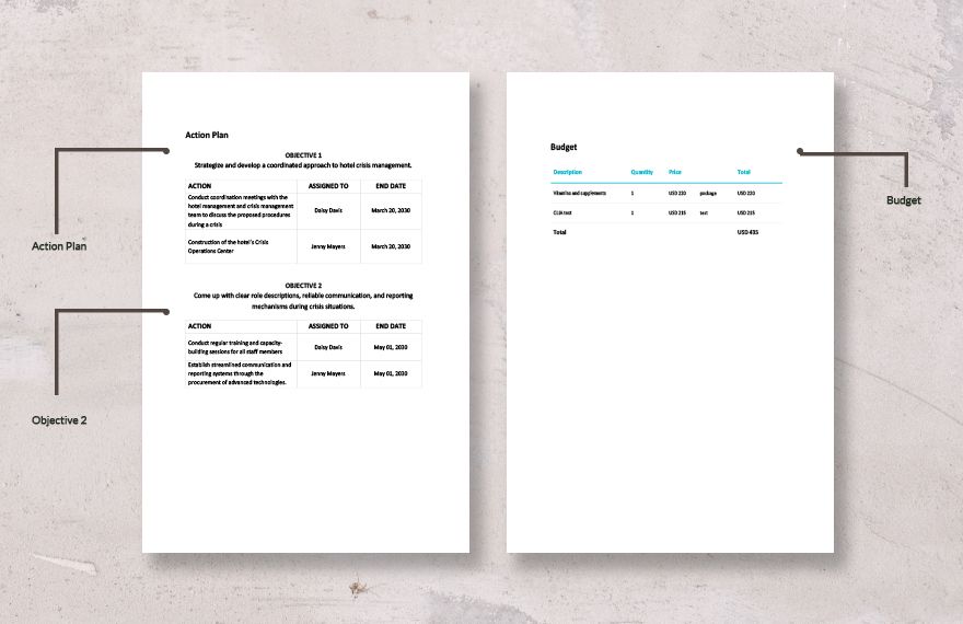Hotel Crisis Management Plan Template Download In Word Google Docs 