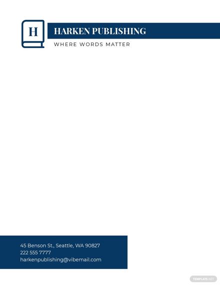 Official Chartered Accountant Letterhead Template Illustrator Template