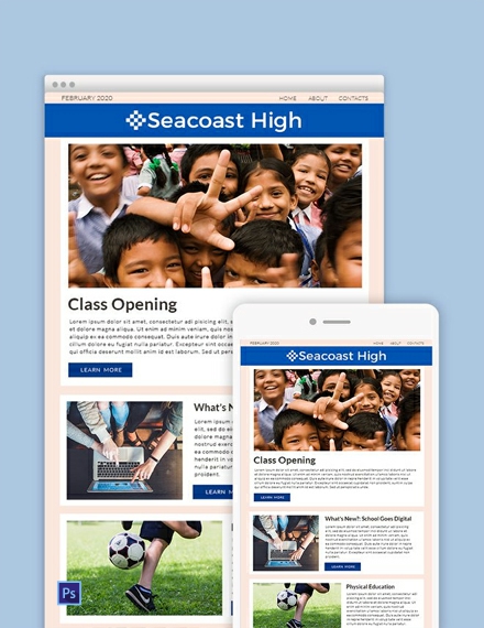 12+ School Newsletter Templates - Doc, PDF