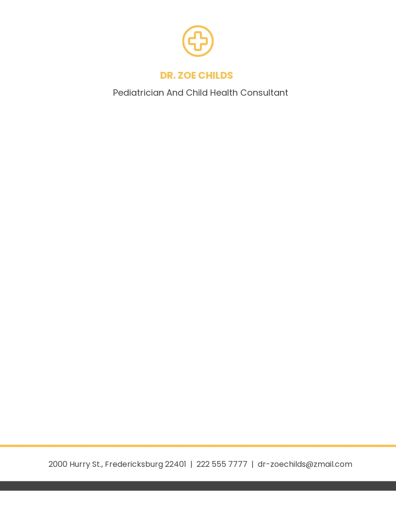 Physician Letterhead Templates In Google Docs FREE Download