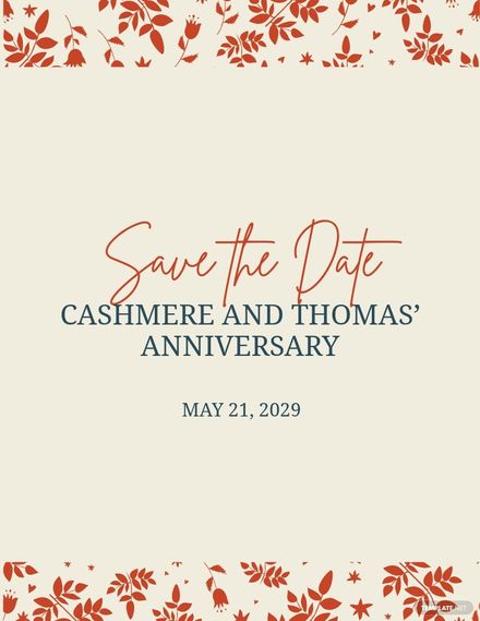 FREE Save The Date Flyer Template Download In Word Google Docs 