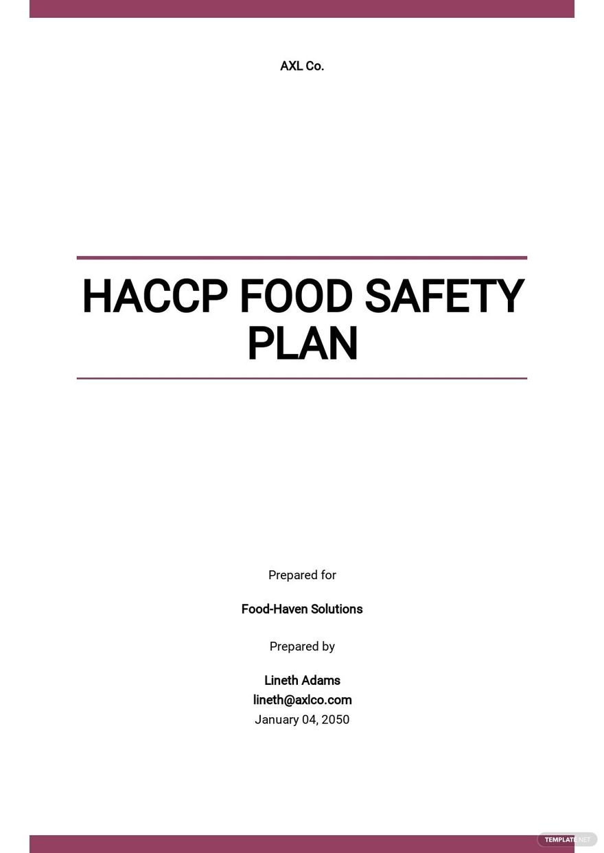 Construction Safety Program Template