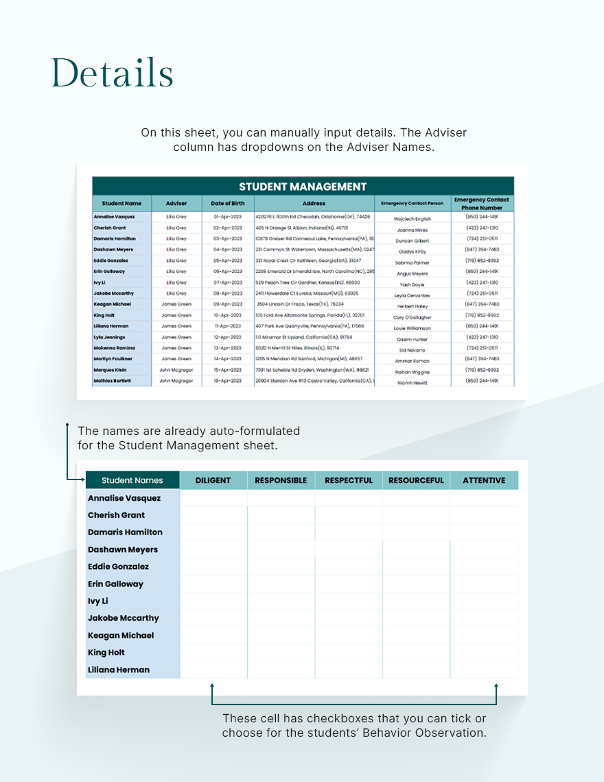 Simple Home School Report Card Template - Google Docs, Google Sheets ...