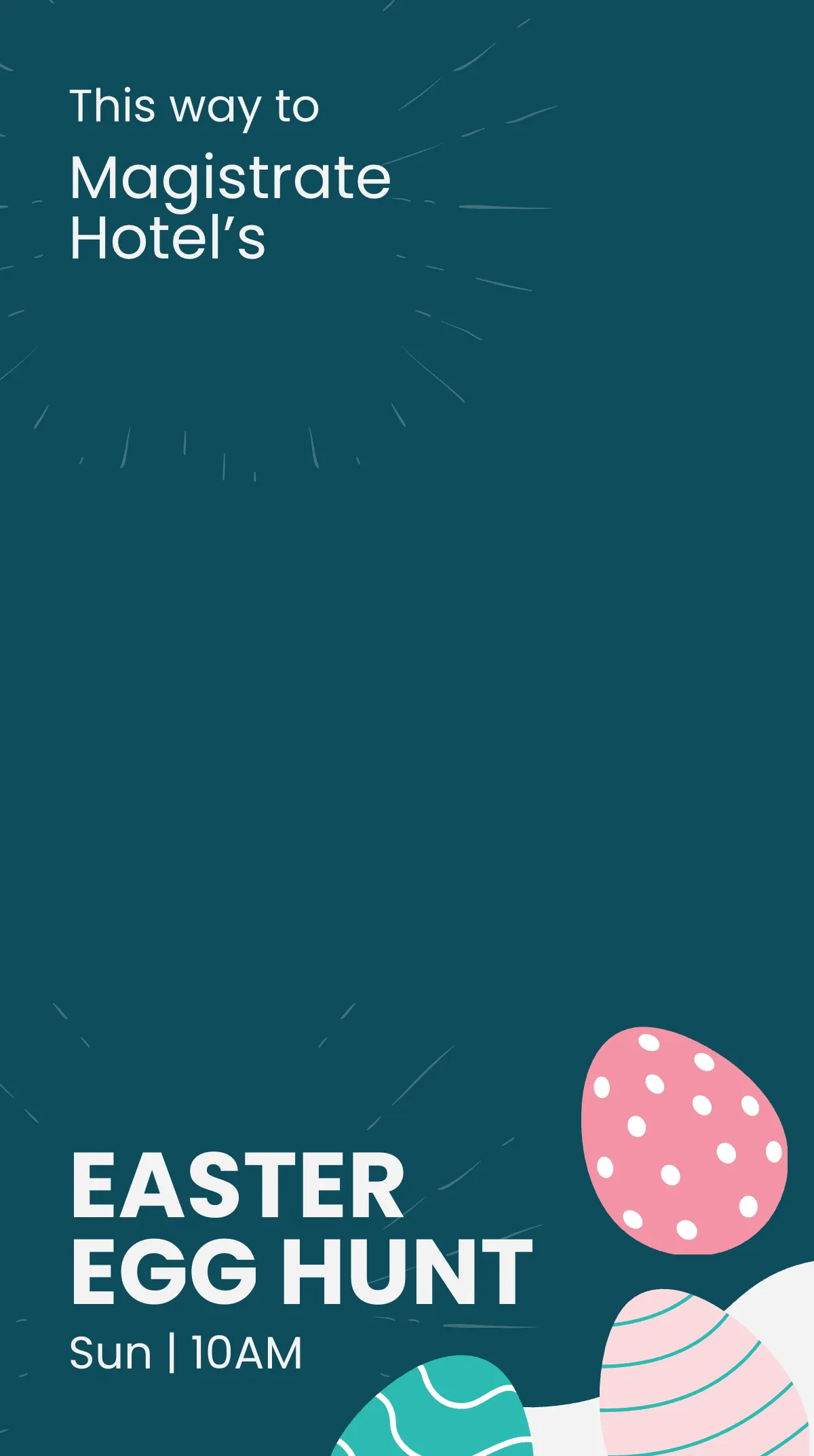 Easter Sunday Snapchat Geofilter Template - PSD | Template.net