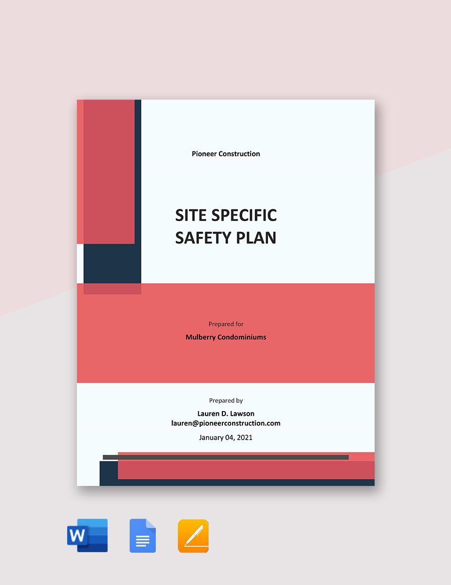 FREE Safety Templates Examples Edit Online Download Template