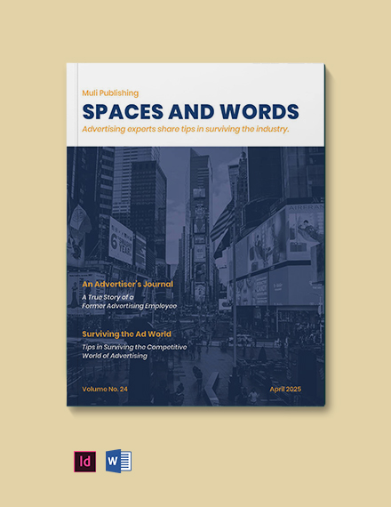 Marketing Advertising Magazine Template - InDesign, Word, PDF ...