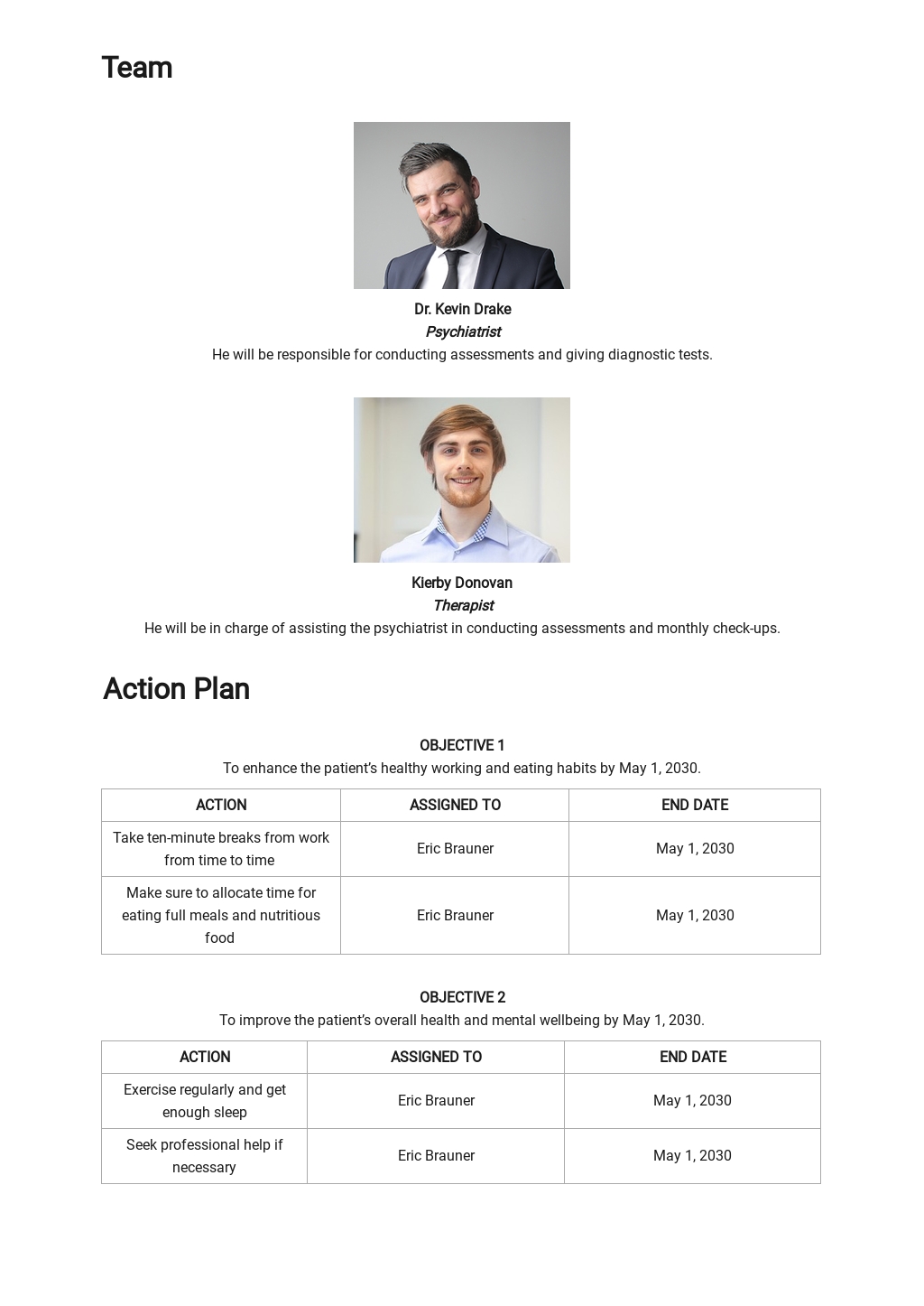 FREE Social Work Self-Care Plan Template in Google Docs, Word, Apple ...