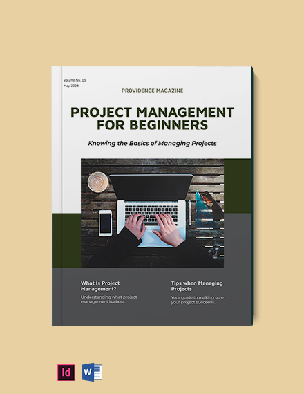 Construction Project Magazine Template - InDesign, Word, PDF | Template.net