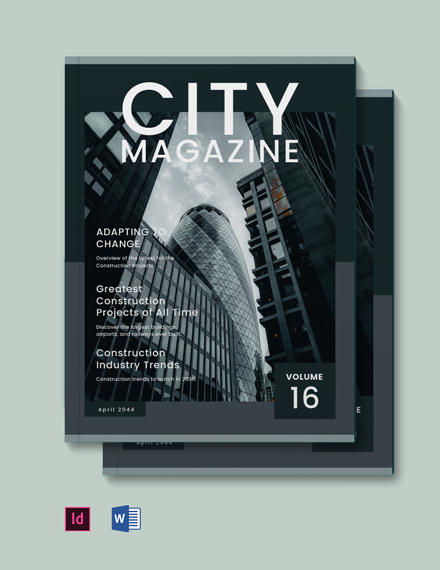 Project Management Magazine Template - InDesign, Word, PDF | Template.net