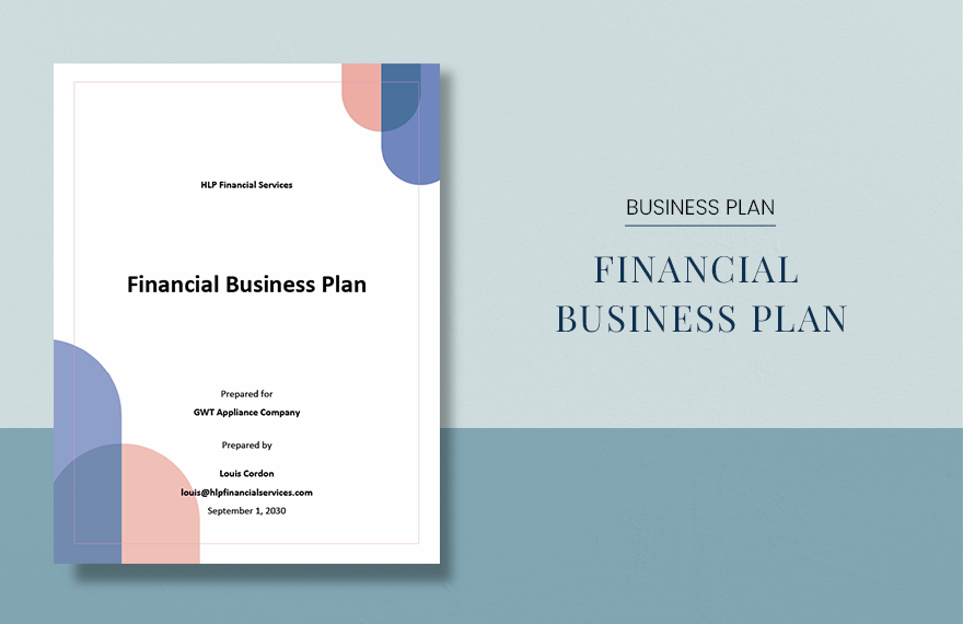 Financial Business Plan Template - Download in Word, Google Docs, Apple ...