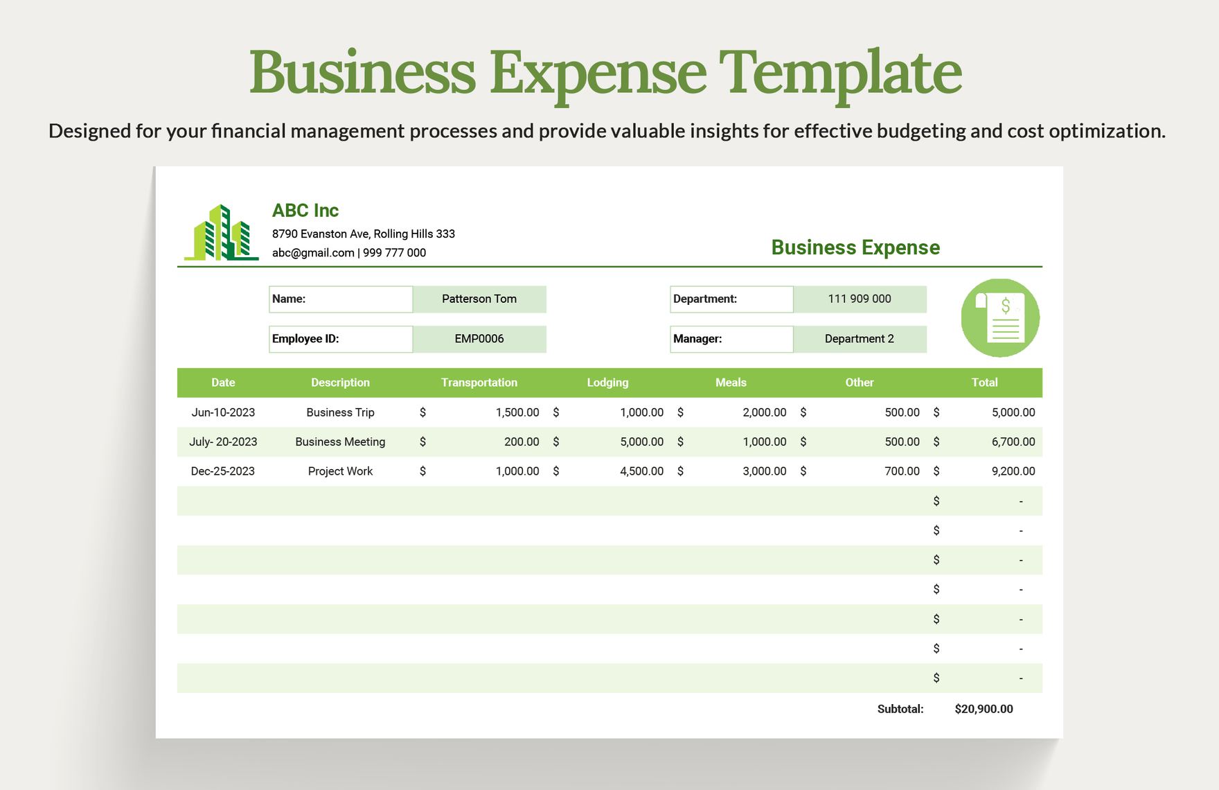 Business Expense Sheet Template Download In Word Google Docs Excel 