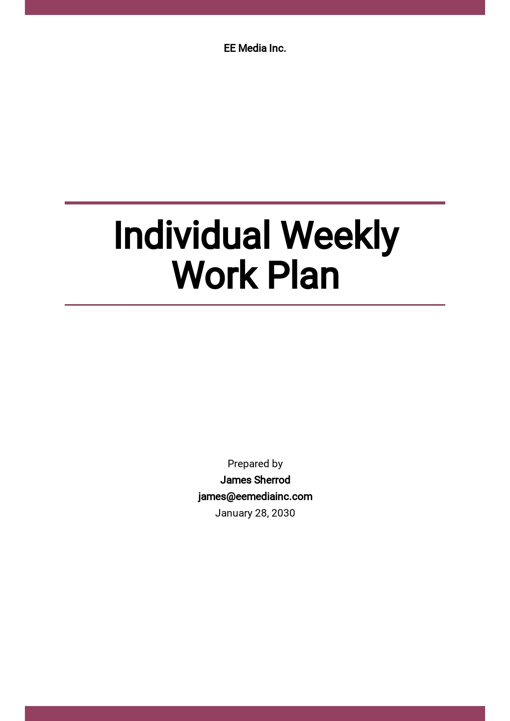 Individual Development Plan Template For Employees - Google Docs, Word ...