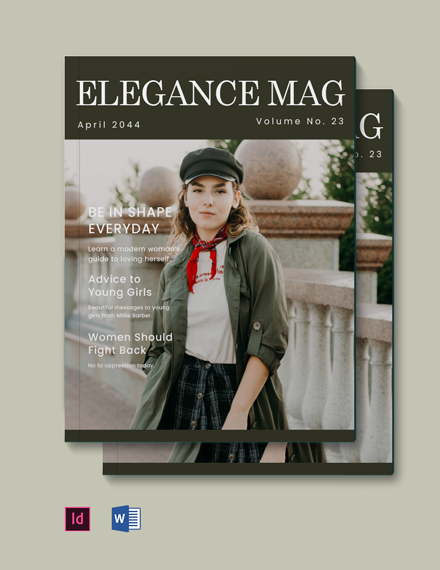 Free Clean Game Magazine Template - InDesign, Word | Template.net