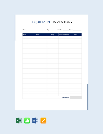 FREE Landlord Inventory Template - PDF | Word (DOC) | Excel | InDesign ...