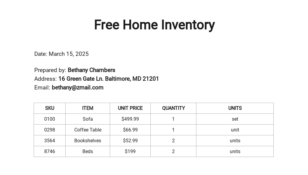 FREE Business Inventory Desk Calendar Template - Word (DOC) | Apple ...