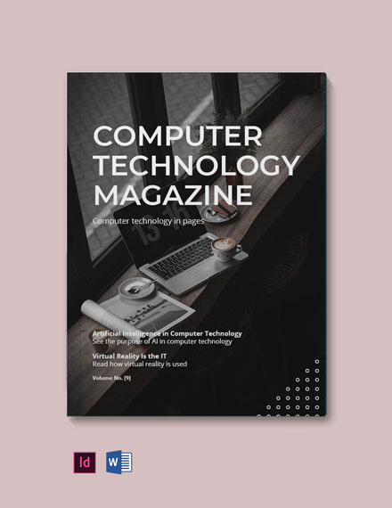 Engineering And Technology Magazine Template - InDesign, Word ...