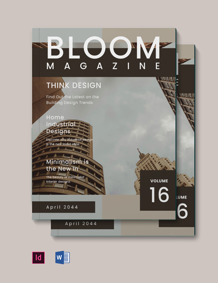Design and Tech Magazine Template - Download in Illustrator, PSD ...