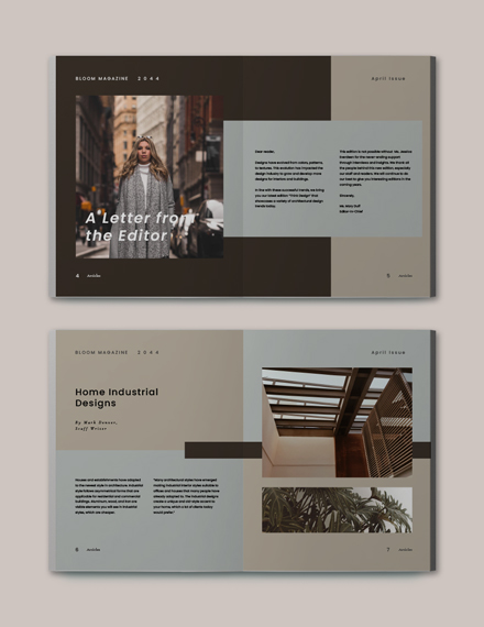 Design Magazine Template - InDesign, Word, PDF | Template.net
