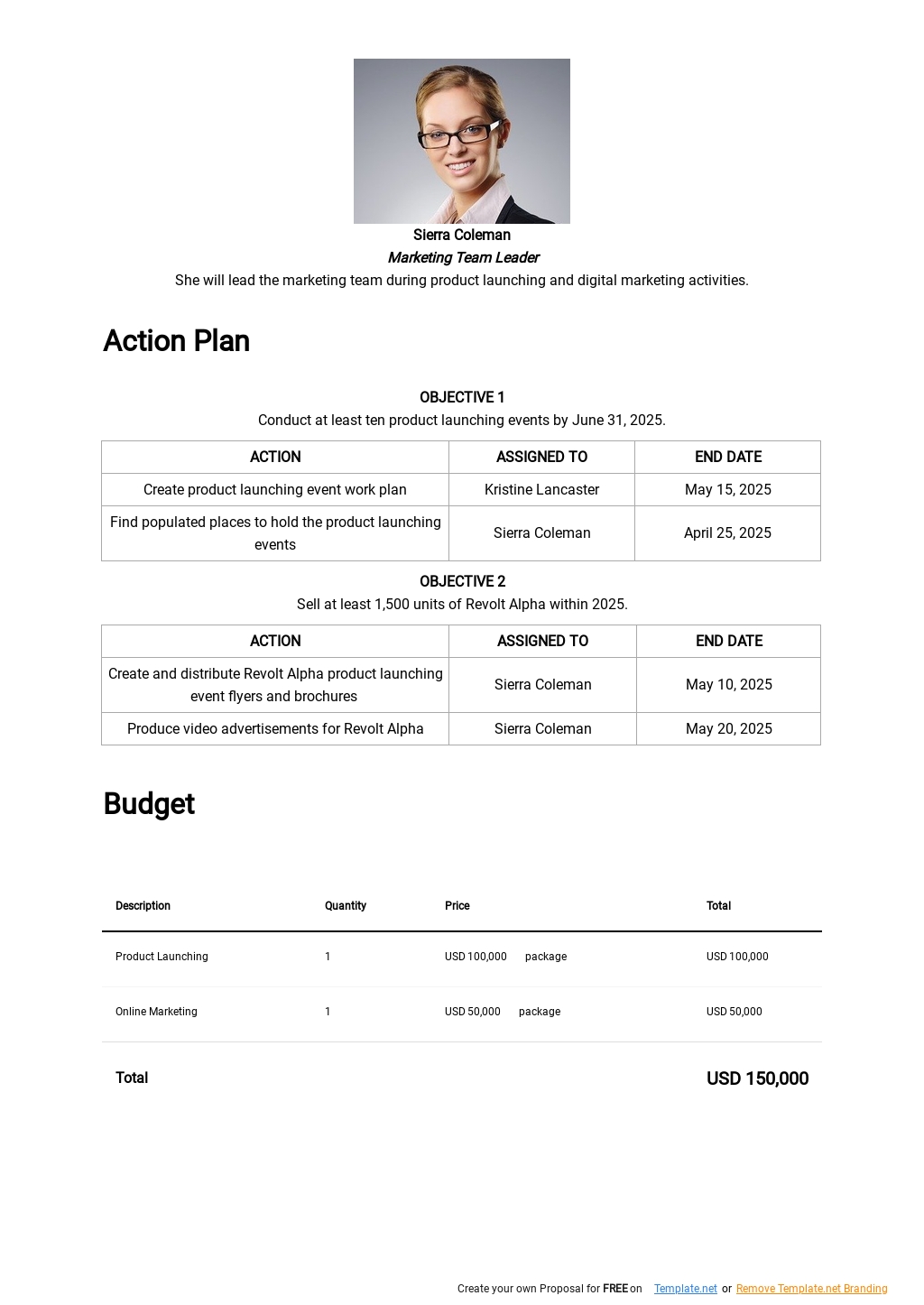 Strategic Business Marketing Plan Template [Free PDF] - Google Docs ...