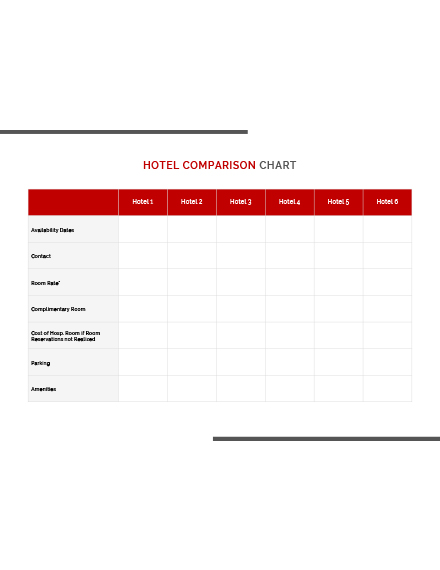 College Comparison Chart Template: Download 113+ Charts in Word, Pages ...