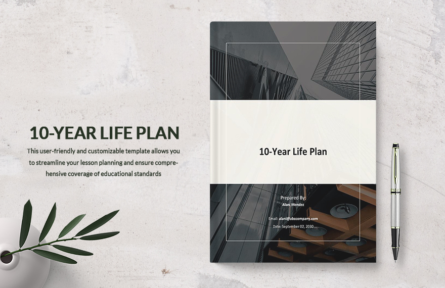 FREE 10 Year Plan PDF Template Download Template FREE 10 Year Plan PDF Template Download Template