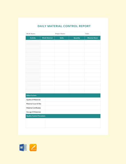FREE Daily Work Report Template: Download 154+ Reports in Word, PDF ...