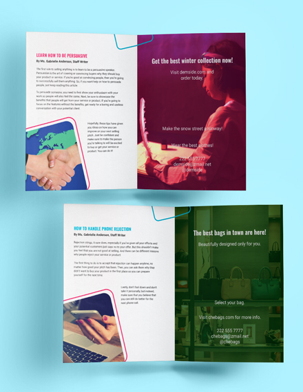 Sales Magazine Template - InDesign, Word, PDF | Template.net