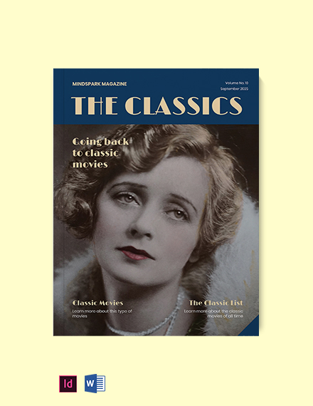 Movie Magazine Template - InDesign, Word | Template.net