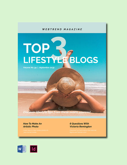 Hotel Magazine Template