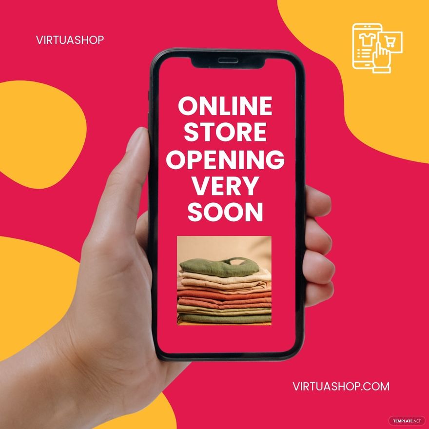 Online Store Whatsapp Post Template - PSD | Template.net